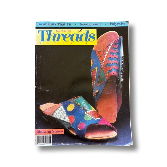 Vintage | Art | Threads Magazine 986 Making Shoes Sewing Swimsuits That ...